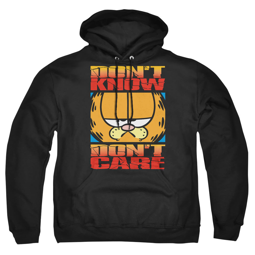 Garfield Dont Know Dont Care Hoodie – Rocker Merch