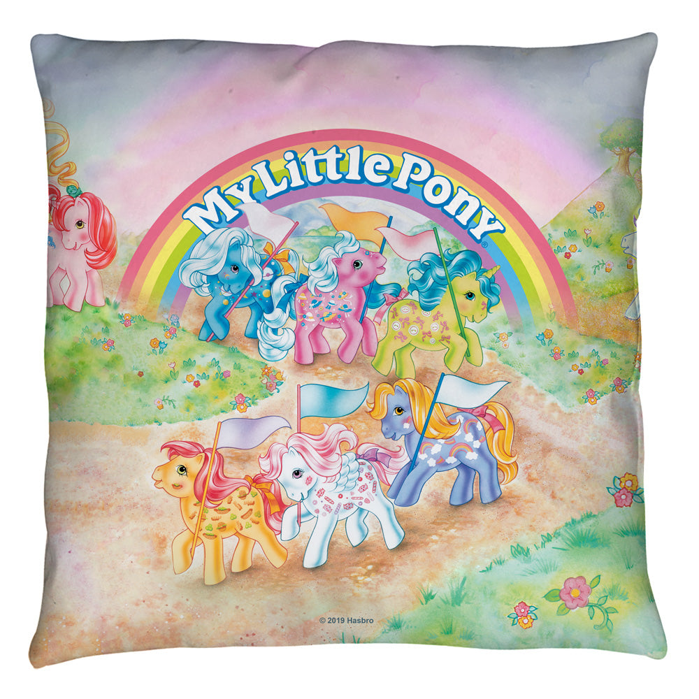 My Little Pony Classic Ponies Throw Pillow – Rocker Merch