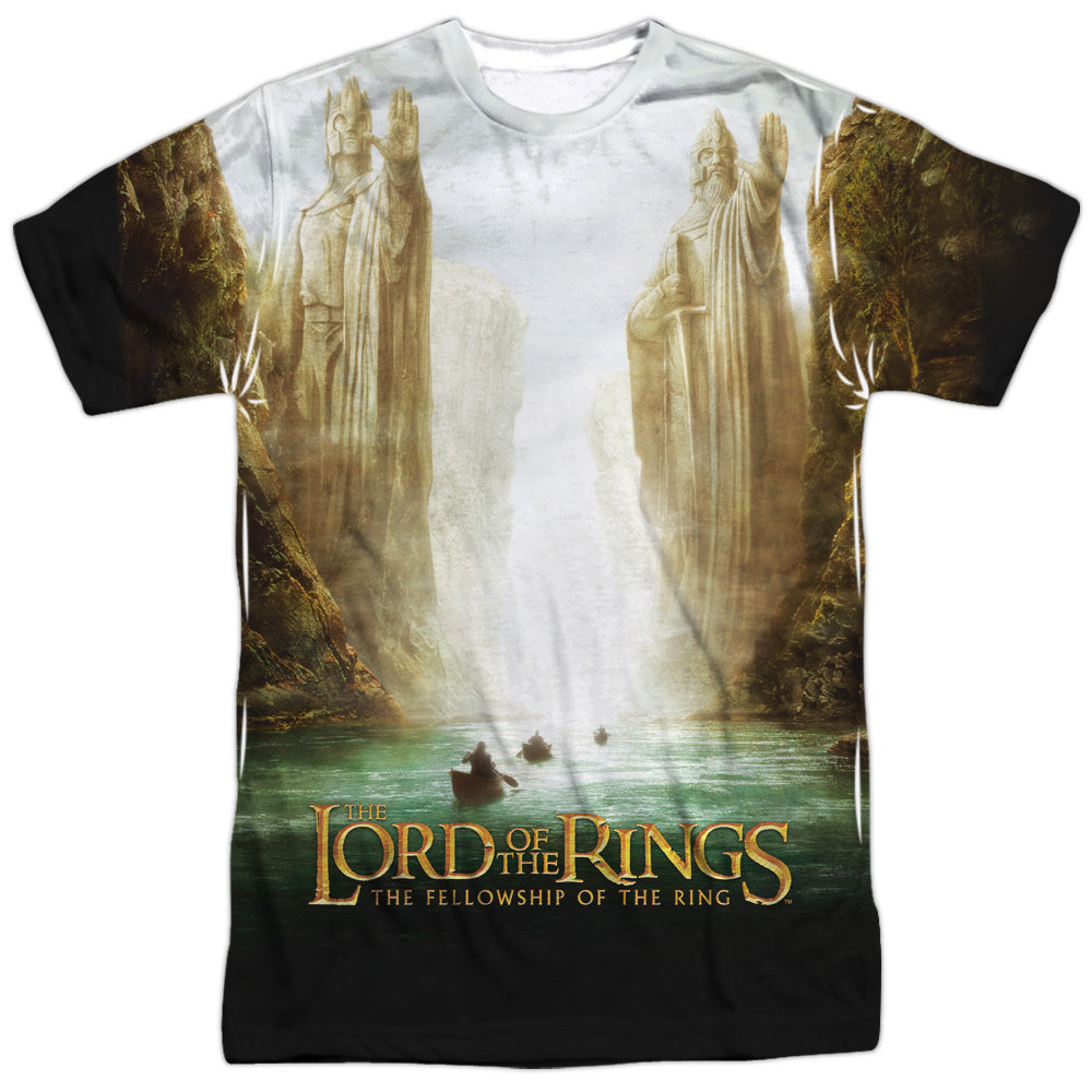 The Lord of the Rings Trilogy Fellowship Poster Sublimation T-Shirt ...