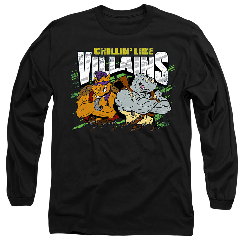 Teenage Mutant Ninja Turtles Chillin Like Villains Long Sleeve T-Shirt ...