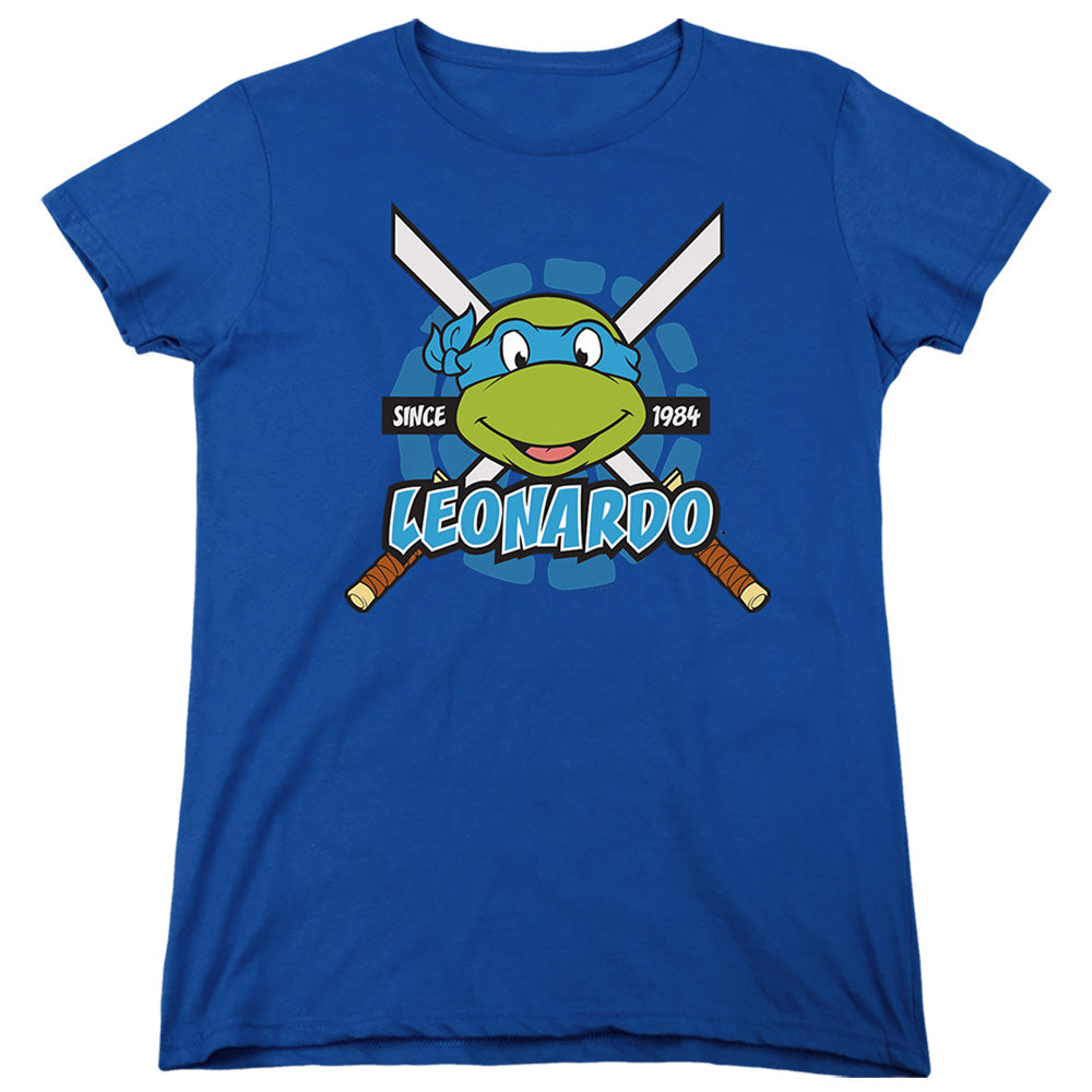 Teenage Mutant Ninja Turtles Leonardo Since 1984 Women's T-Shirt ...
