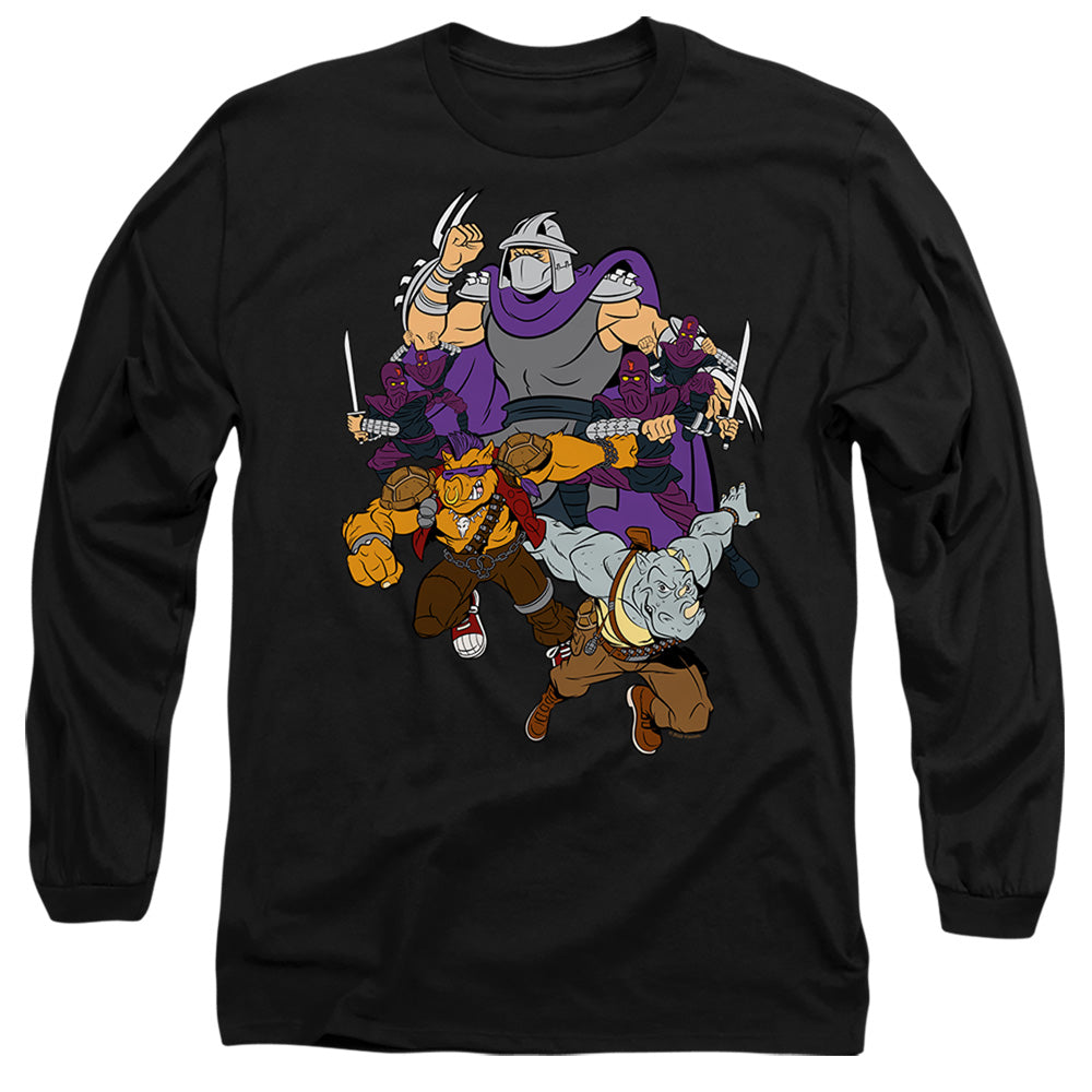 Teenage Mutant Ninja Turtles Shredder and Foot Clan Long Sleeve T-Shir ...