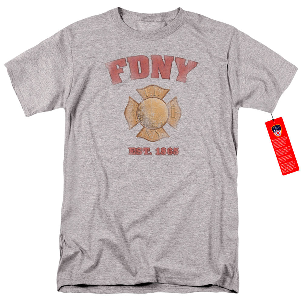 NYC FDNY Vintage Badge T-Shirt – Rocker Merch