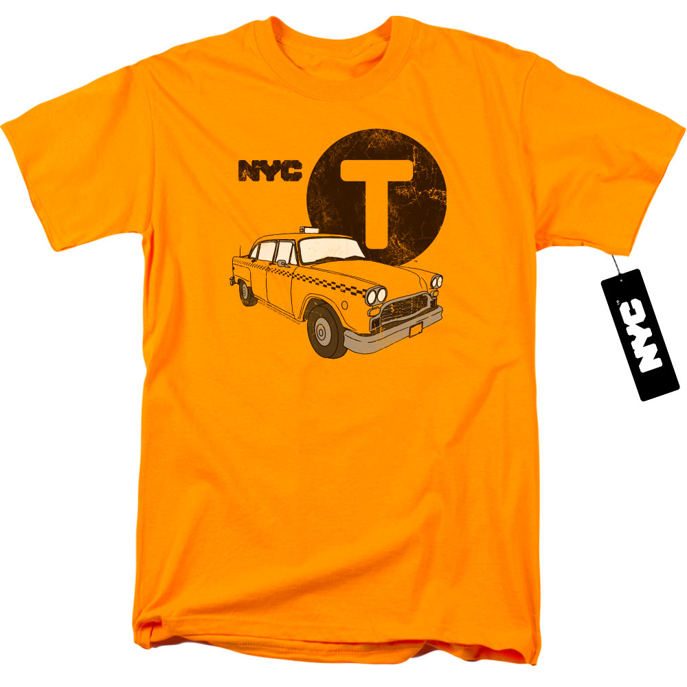 NYC Yellow Cab T-Shirt – Rocker Merch