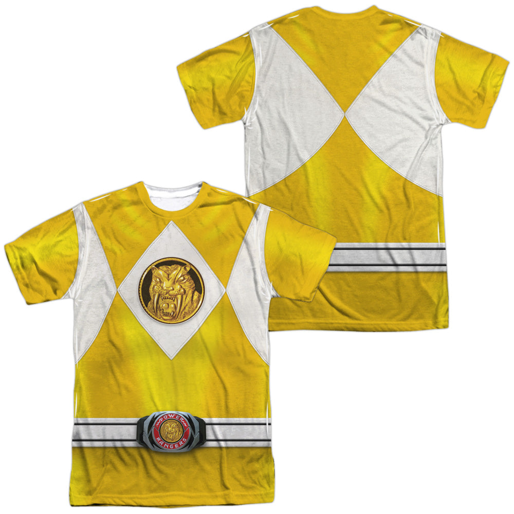Power Rangers Yellow Ranger Emblem Sublimation T-Shirt – Rocker Merch