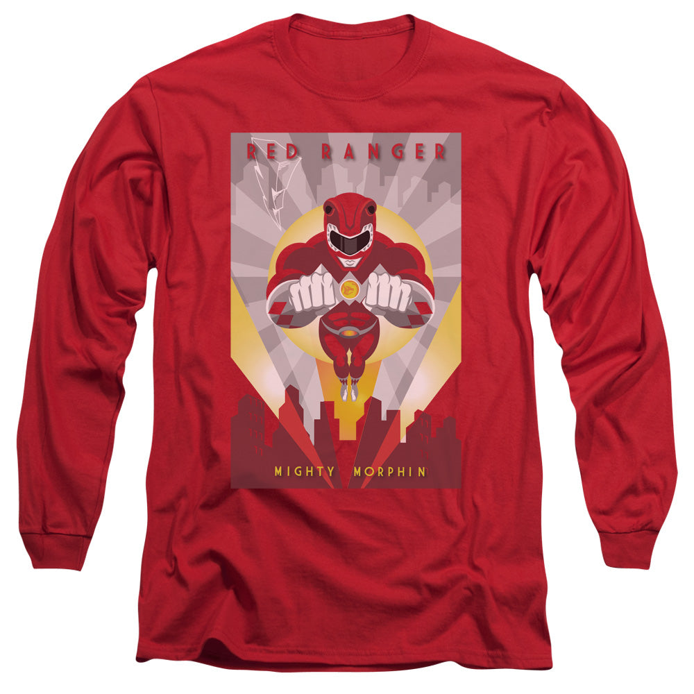 Power Rangers Red Deco Long Sleeve T-Shirt – Rocker Merch