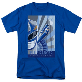 Power Rangers Blue Ranger Deco T-Shirt – Rocker Merch