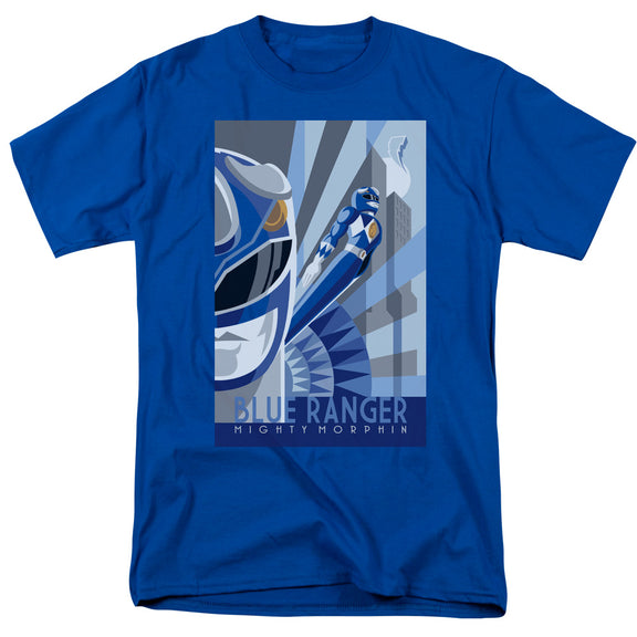 Power Rangers Blue Ranger Deco T-Shirt – Rocker Merch