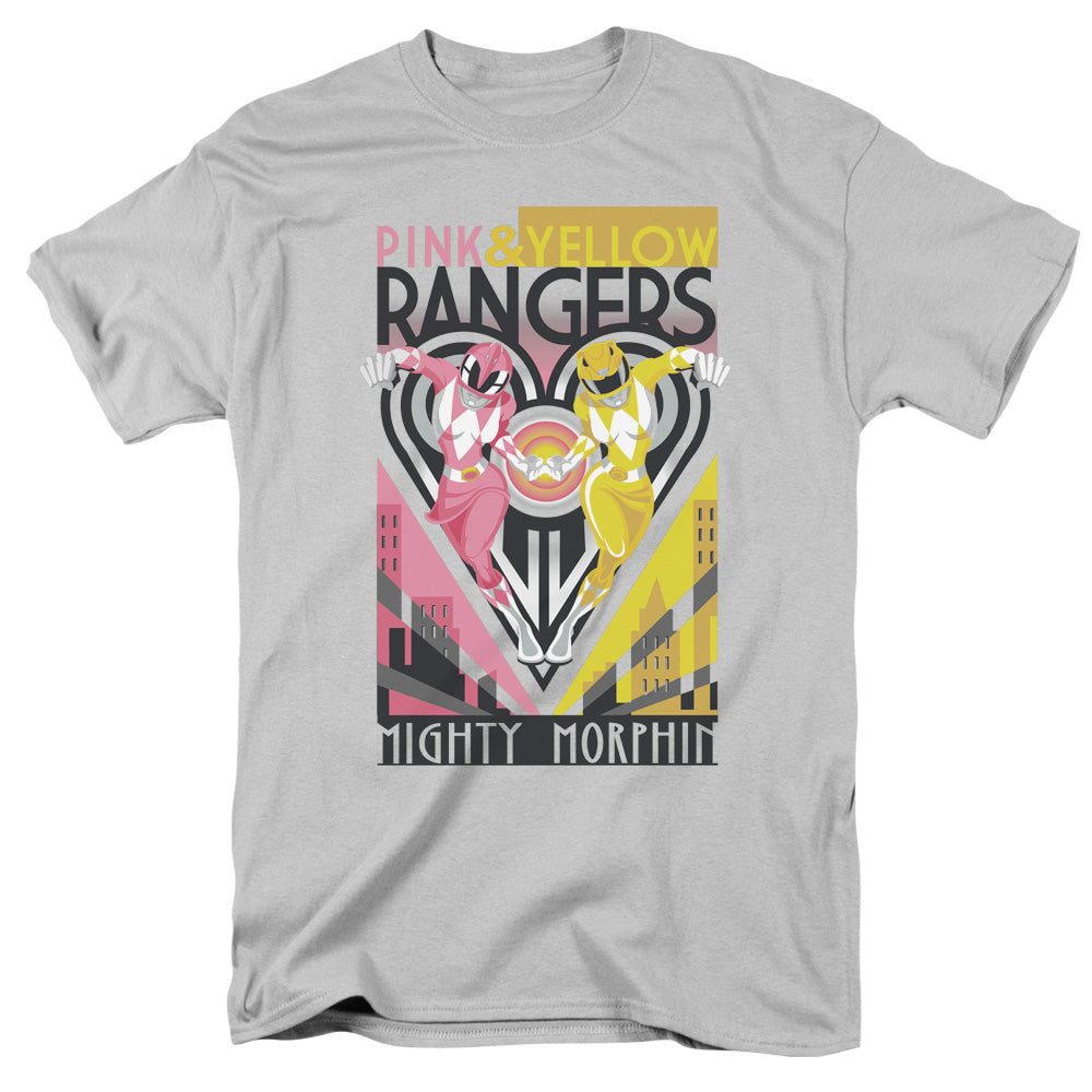 Power Rangers Pink & Yellow Deco T-Shirt – Rocker Merch