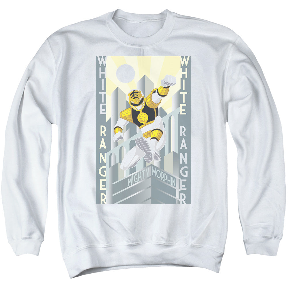 Power Rangers White Ranger Deco Sweatshirt – Rocker Merch