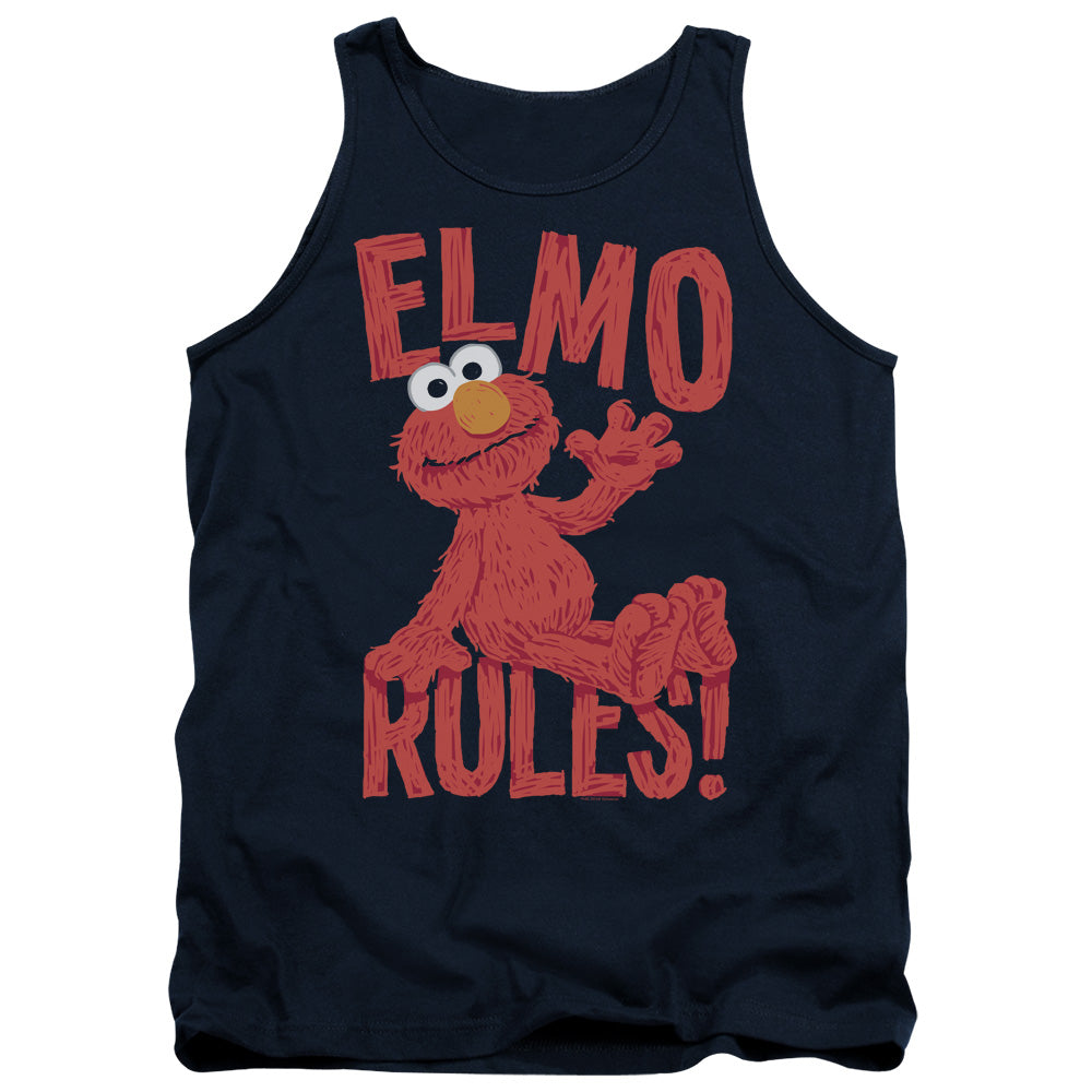 Sesame Street Elmo Rules Tank Top – Rocker Merch