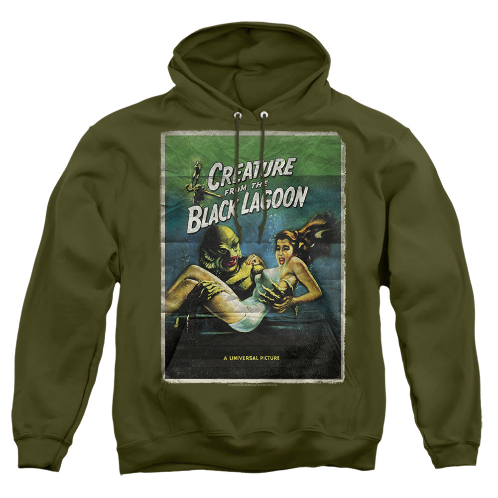 Universal Monsters Creature One Sheet Green Hoodie – Rocker Merch