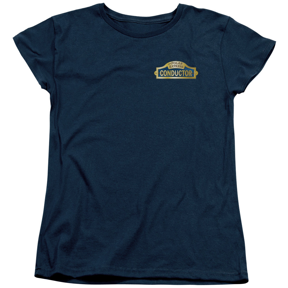 The Polar Express Conductor Women's T-Shirt – Rocker Merch