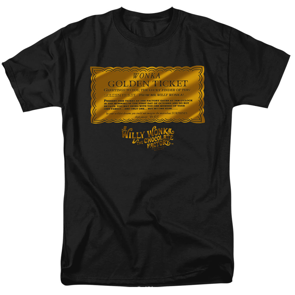 Willy Wonka Golden Ticket T-Shirt – Rocker Merch
