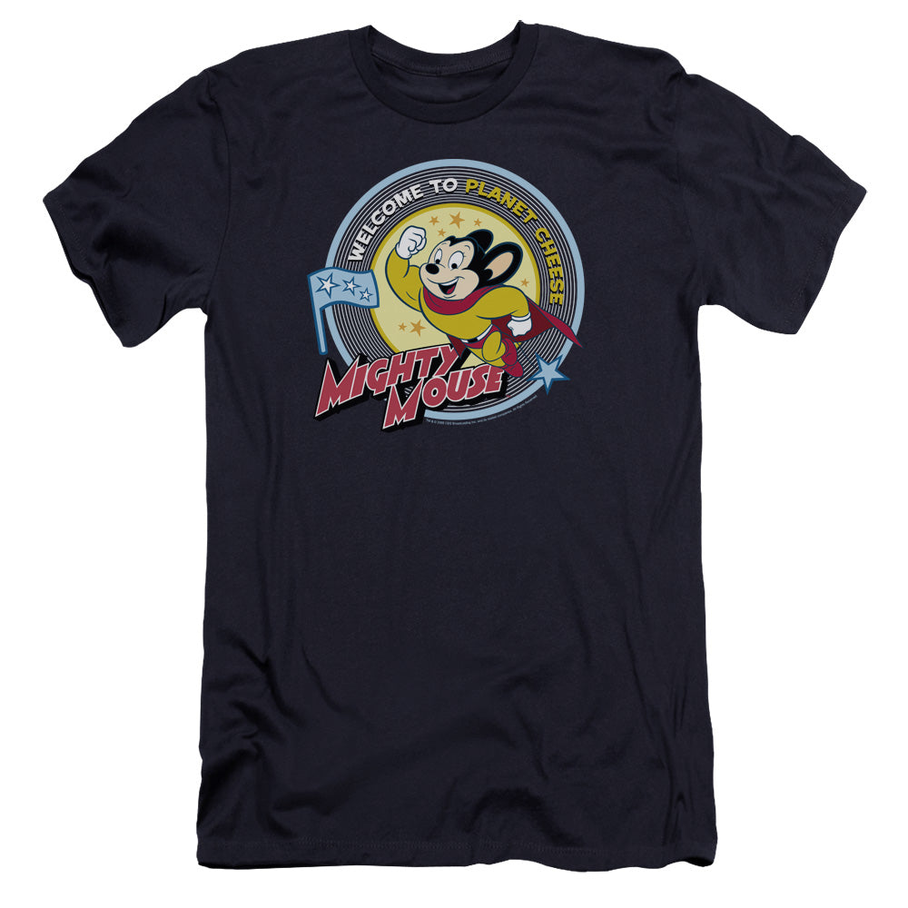 Mighty Mouse Planet Cheese T-Shirt – Rocker Merch