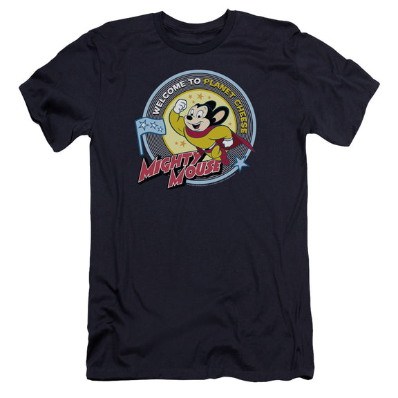 Mighty Mouse Planet Cheese T-Shirt – Rocker Merch