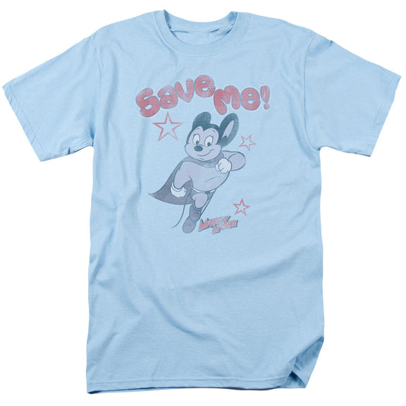 Mighty Mouse Save Me T-Shirt – Rocker Merch