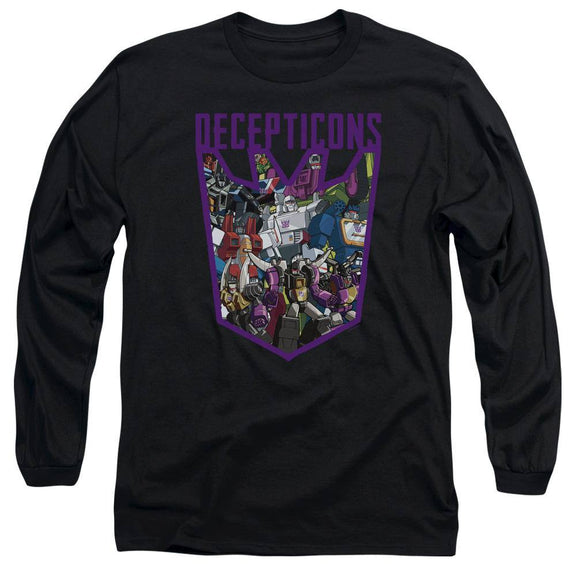 The Transformers Decepticon Collage Long Sleeve T-Shirt – Rocker Merch