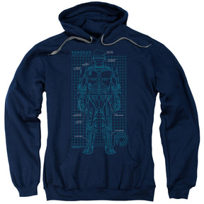 Robocop Schematic Hoodie – Rocker Merch