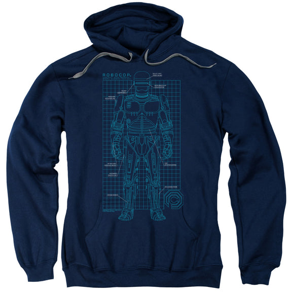 Robocop Schematic Hoodie – Rocker Merch