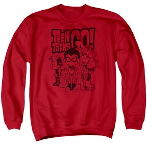 Teen Titans Go Team Up Sweatshirt – Rocker Merch