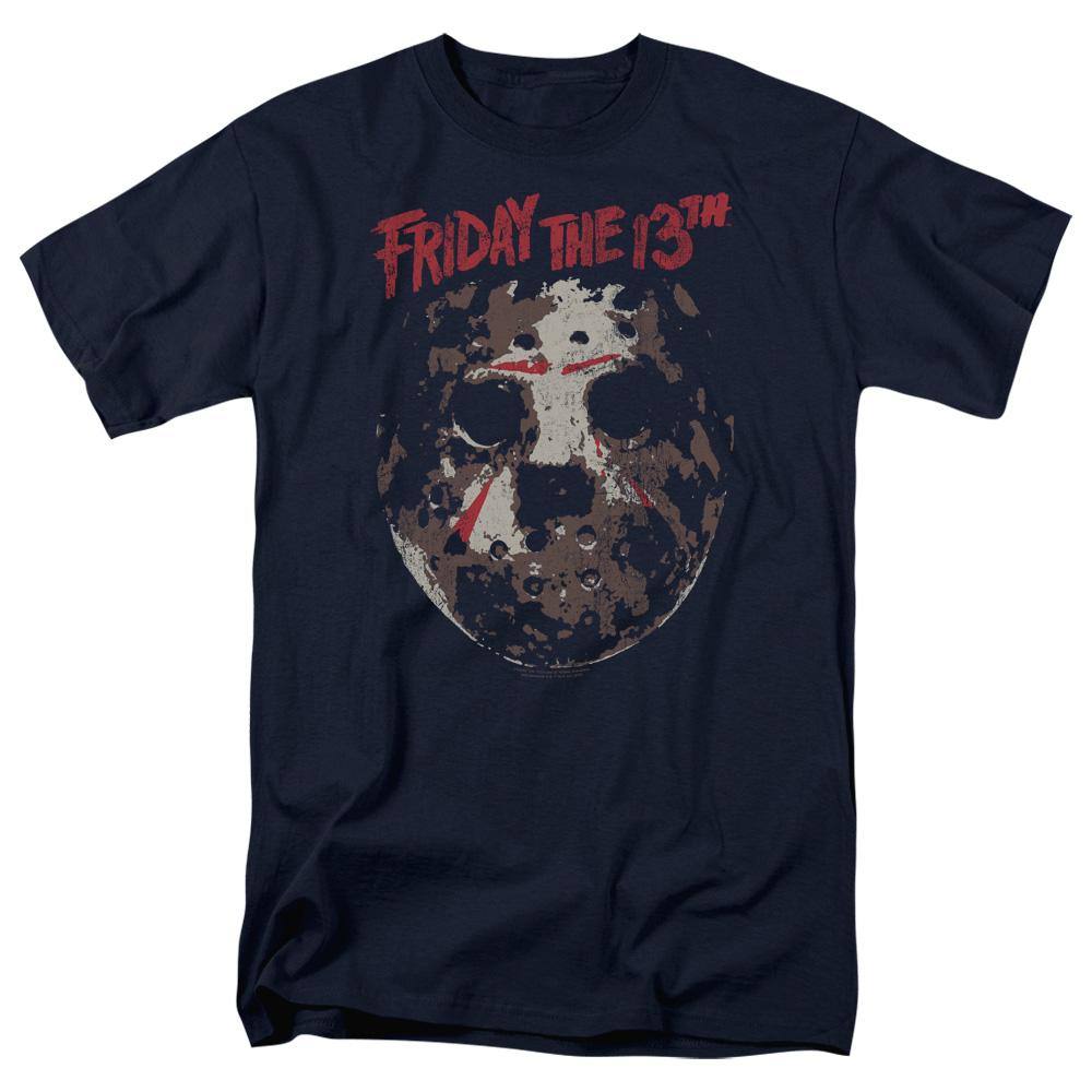 Friday The 13th Rough Mask T-Shirt – Rocker Merch